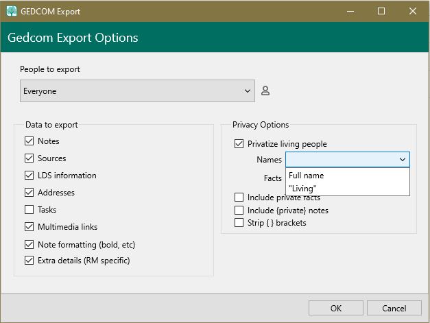 Exporting Data RootsMagic Wiki